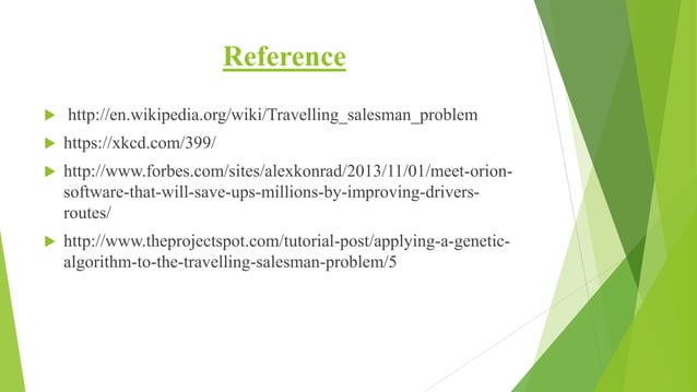 implementation of travelling salesman problem with complexity ppt | PPT