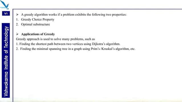 Knapsack problem using greedy approach | PPTX