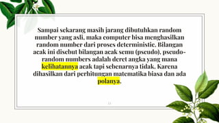 Random Numbers | PPT