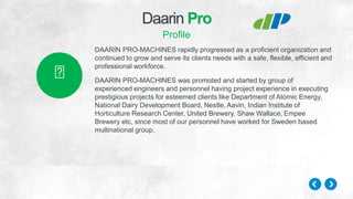 Daarin Group - Profile | PPTX