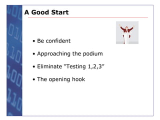 Presenting with Confidence | PPT