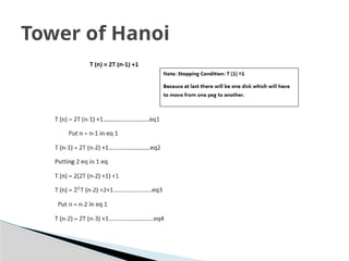 Design and Analysis of Algorithms Tower of Hanoi PPT.pptx