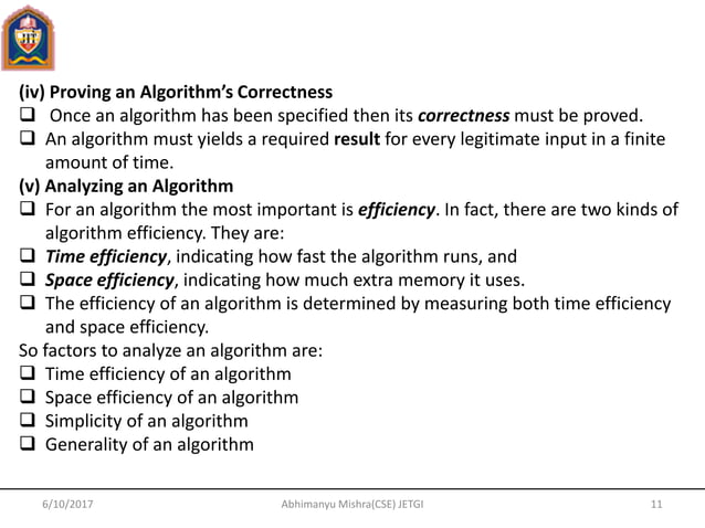 Daa unit 1 | PPTX | Programming Languages | Computing
