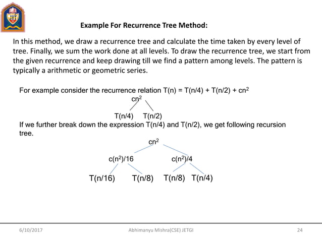 Daa unit 1 | PPTX | Programming Languages | Computing