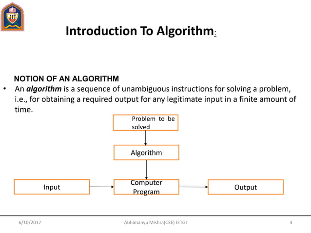 Daa unit 1 | PPTX | Programming Languages | Computing
