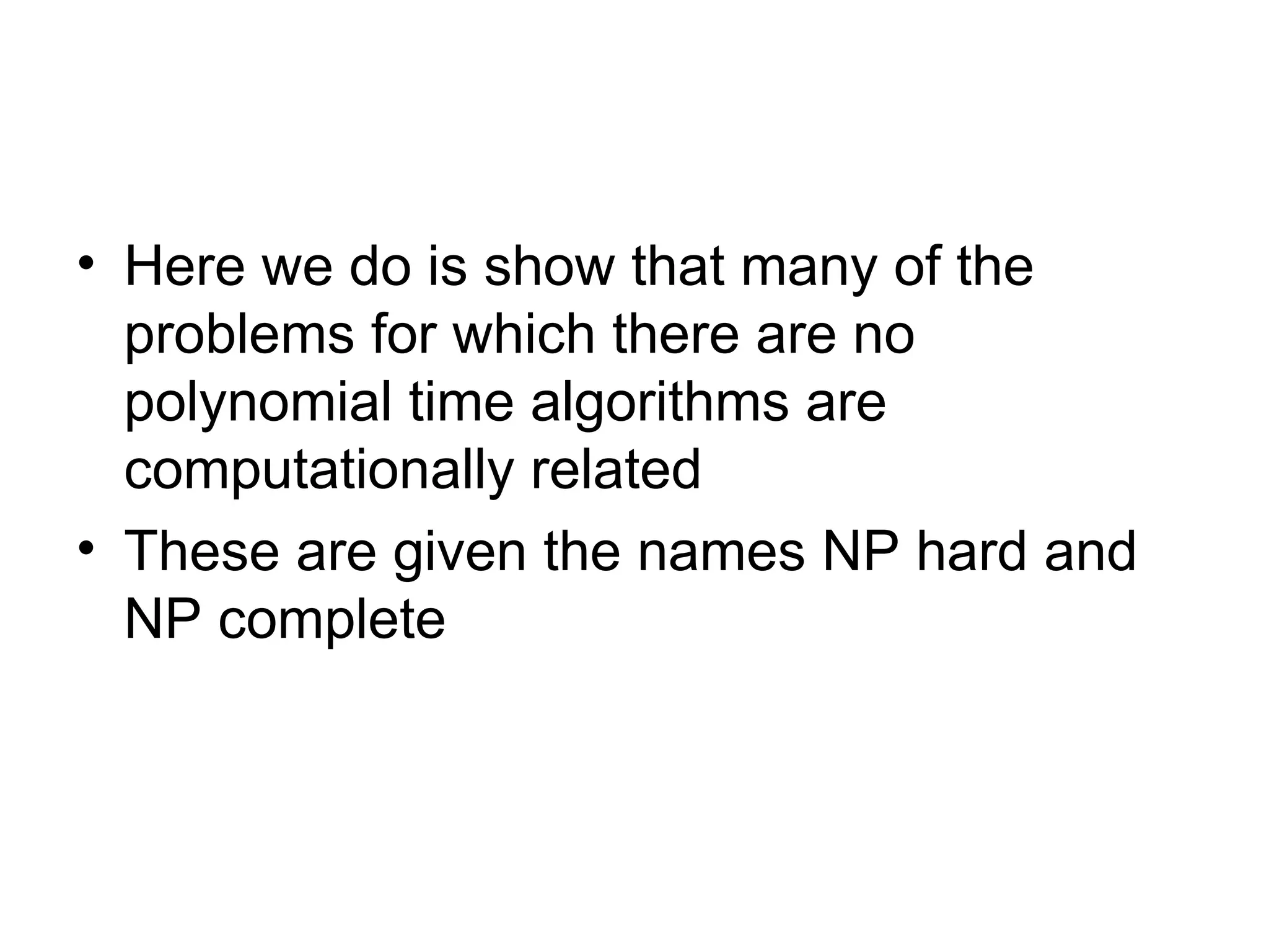 Design and analysis of algorithms Unit-V NP HARD AND NP complete | PPT