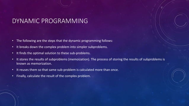 Dynamic Programming Branch And Bound Algorithm And Greedy Algorithms 5987