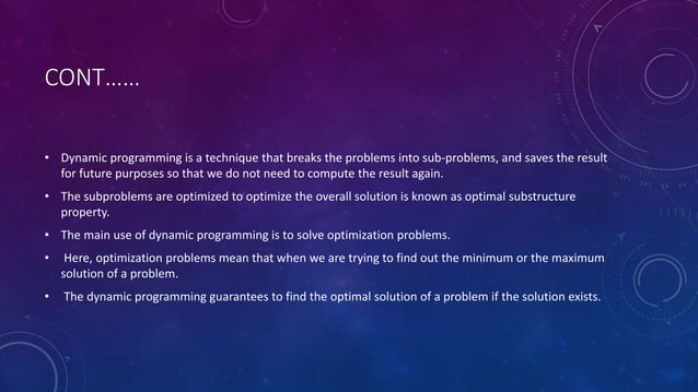 Dynamic Programming Branch And Bound Algorithm And Greedy Algorithms Pptx