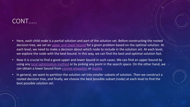 Dynamic programming, Branch and bound algorithm & Greedy algorithms | PPTX