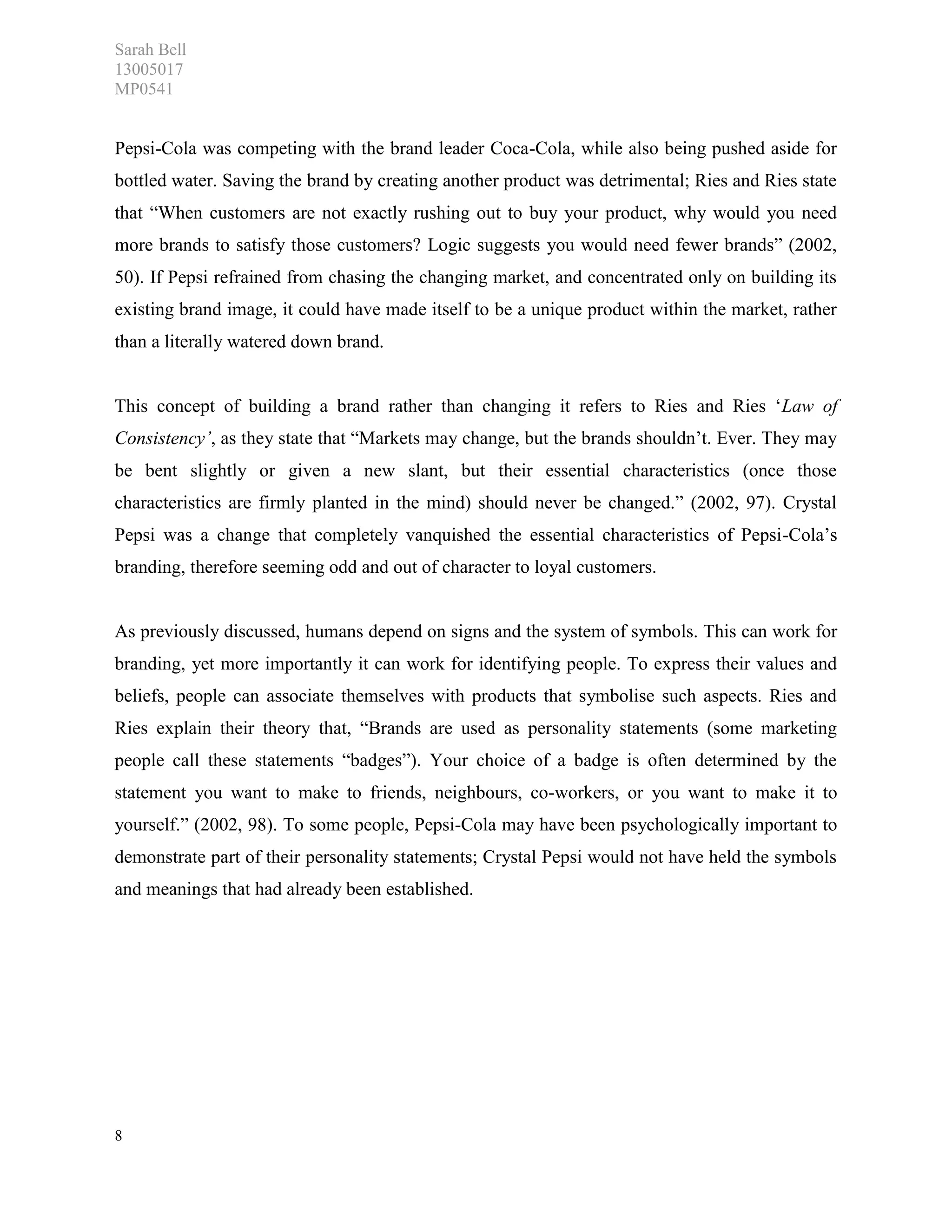 Crystal Pepsi Case Study | PDF