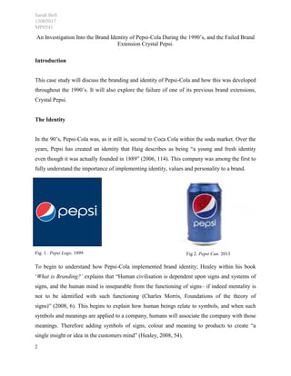 Crystal Pepsi Case Study | PDF