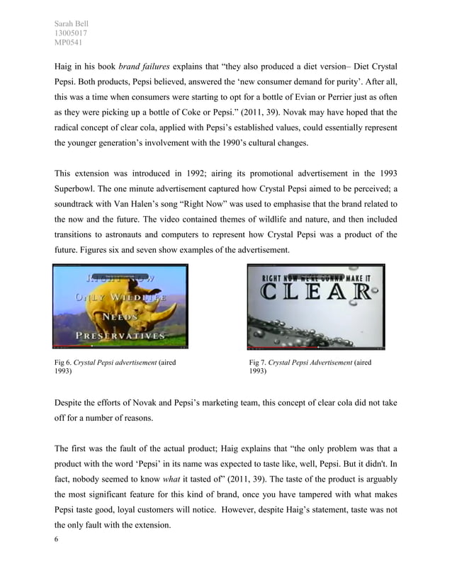 Crystal Pepsi Case Study | PDF