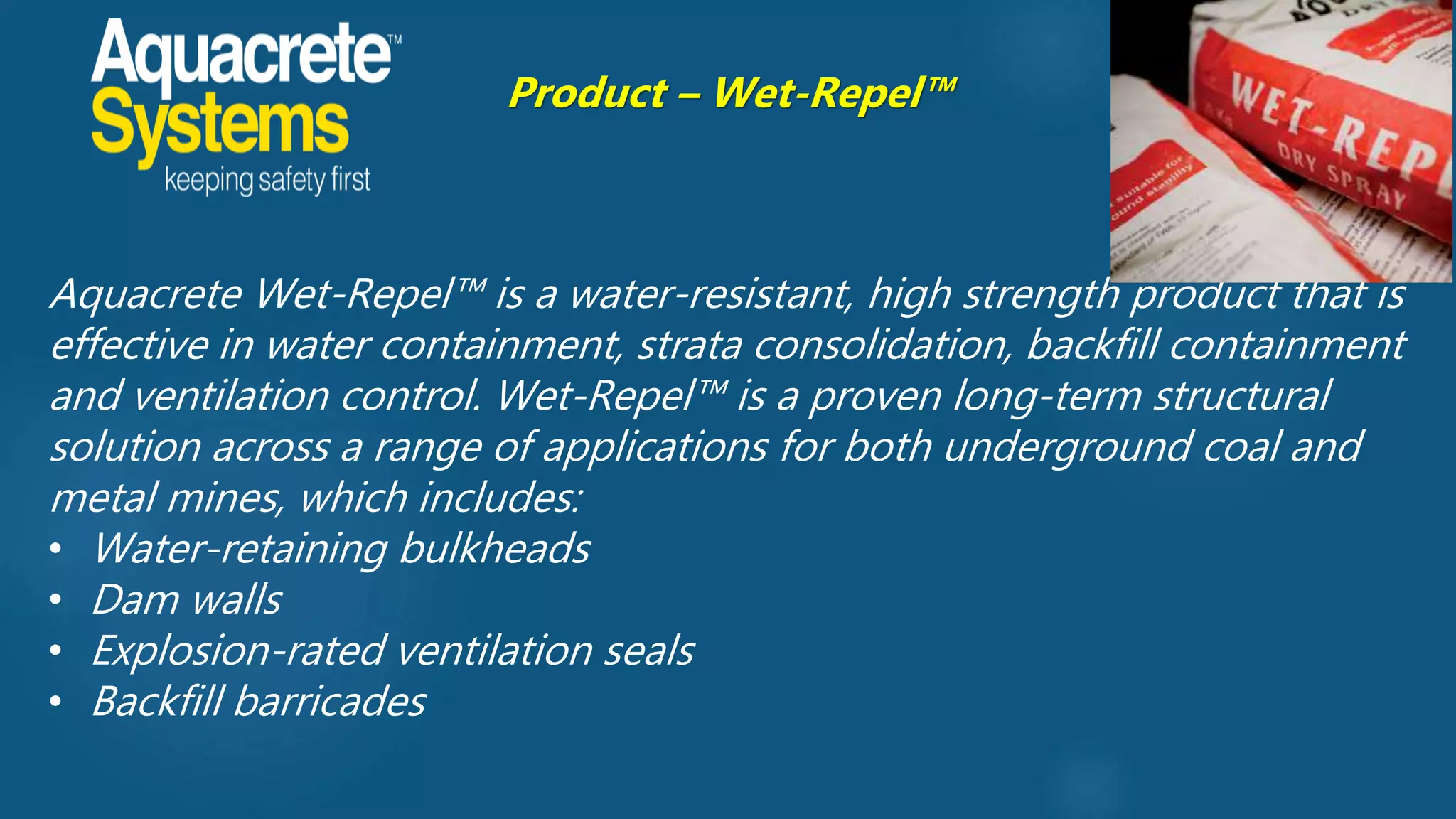 Aquacrete Capability Statement 2016 | PPTX