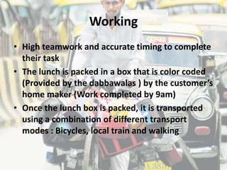 Mumbai Dabbawala | PPT