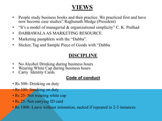 Dabbawala case study | PPTX