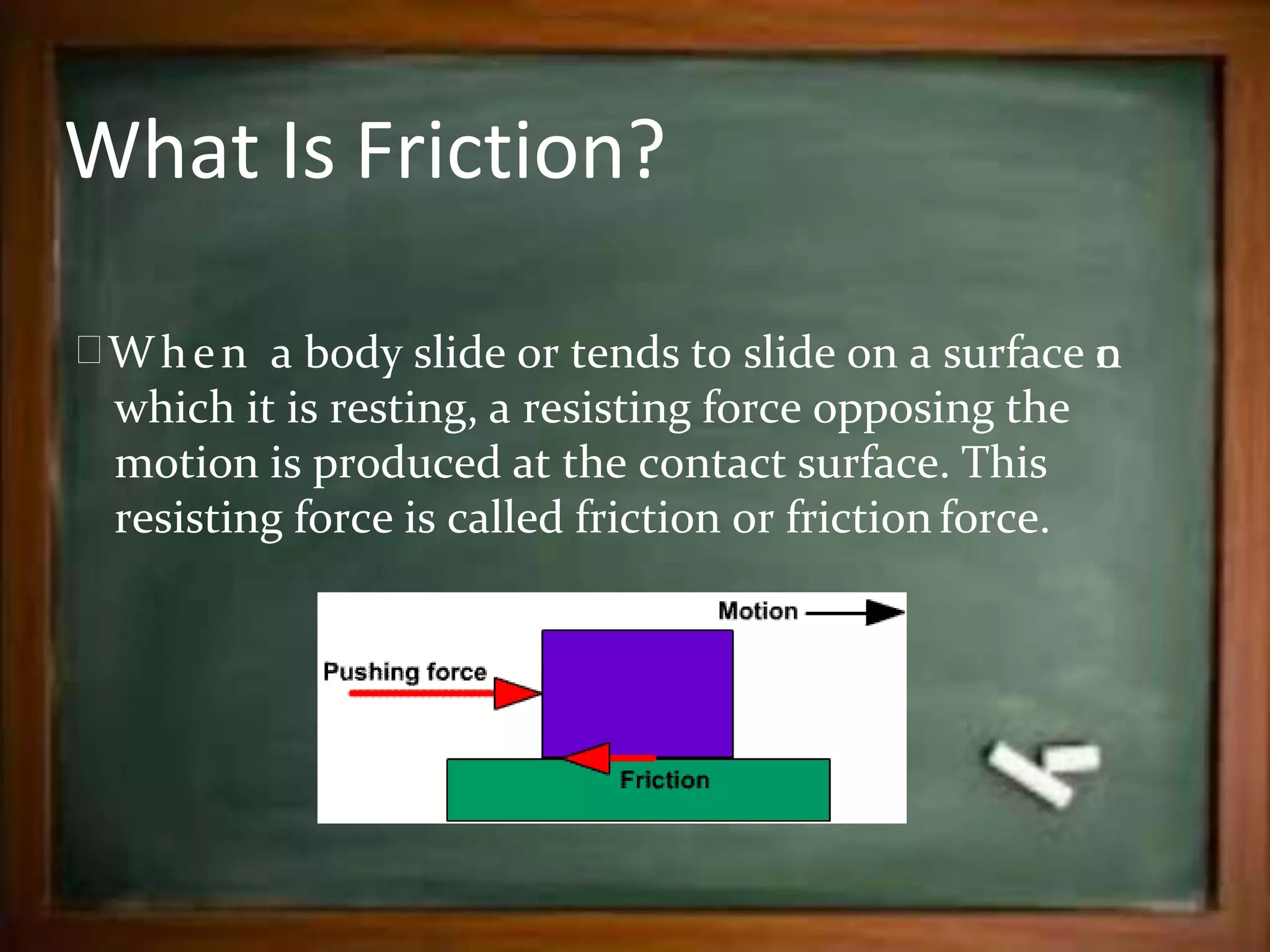 Friction Class 11 Physics | PPTX