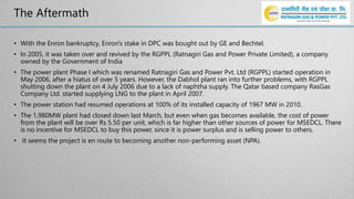 A case study presentation on Dabhol Power Plant | PPTX