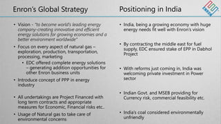 A case study presentation on Dabhol Power Plant | PPTX