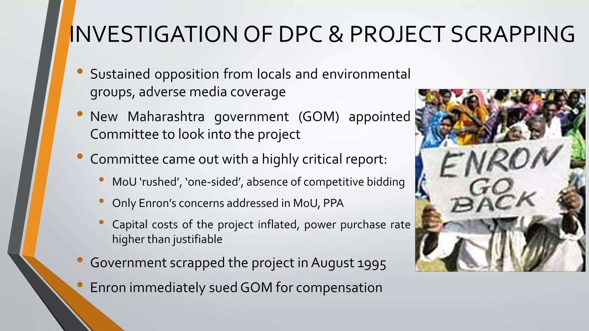 Dabhol power project | PPTX
