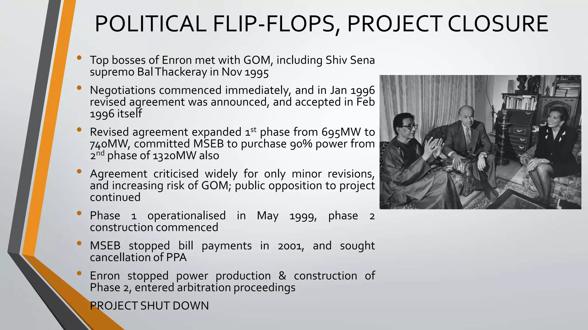 Dabhol power project | PPTX