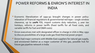 Dabhol power project | PPTX