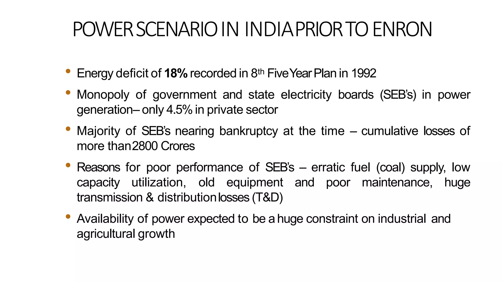 Dabhol power project | PPTX