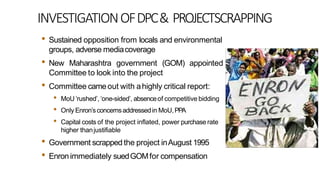 Dabhol power project | PPTX
