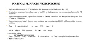 Dabhol power project | PPTX