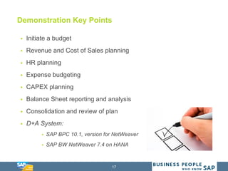 The Future of Business Planning with BPC 10.1 and SAP HANA | PPT