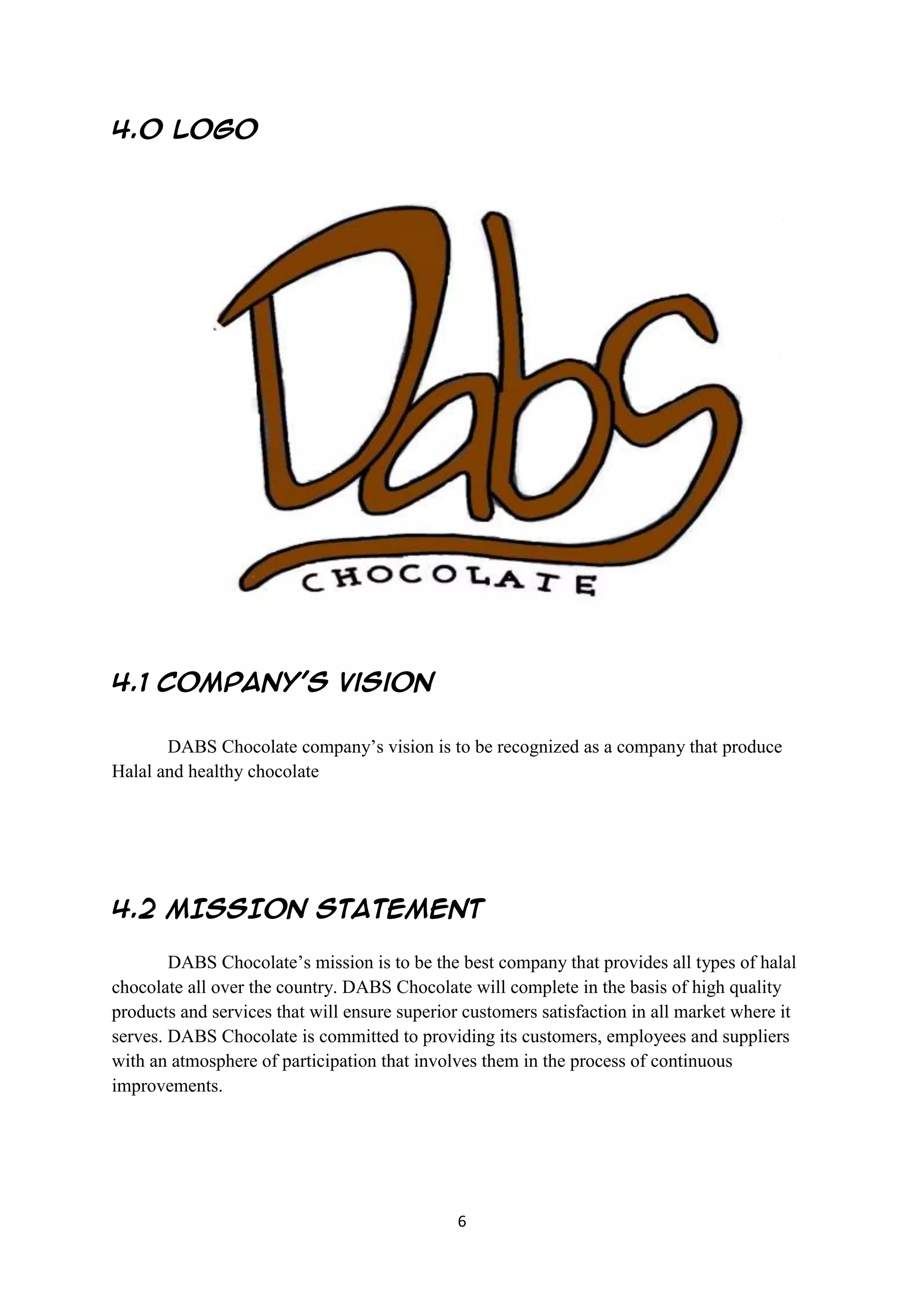 MGT153 assignment (DABS Chocolate) | DOCX