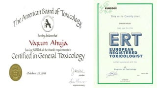 DABT & ERT certification | PPTX