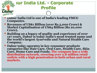 Dabur | PPT