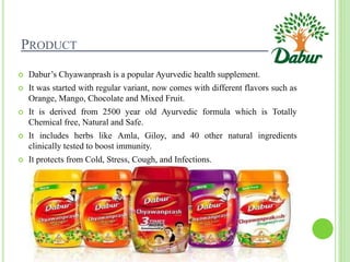 Dabur Chyawanprash marketing mix | PPTX