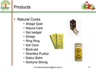 Dabur Rural Project | PPT