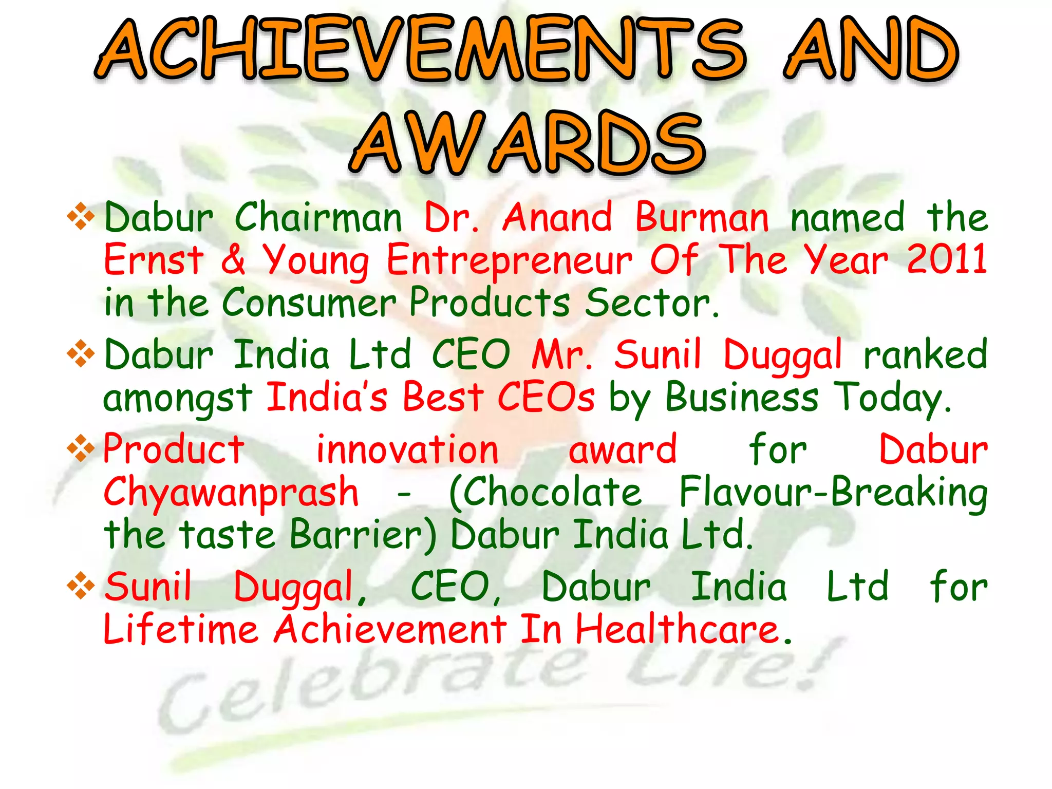 Dabur 1 | PPT