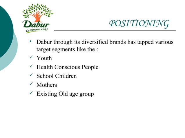 Dabur case study | PPT