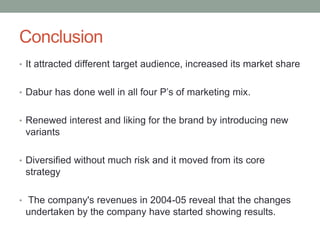 Dabur case study | PPTX