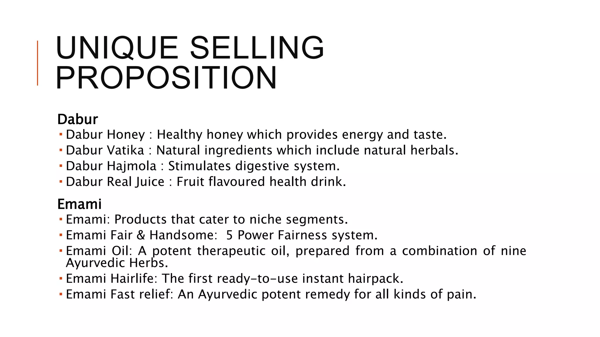 Dabur v/s emami | PPTX