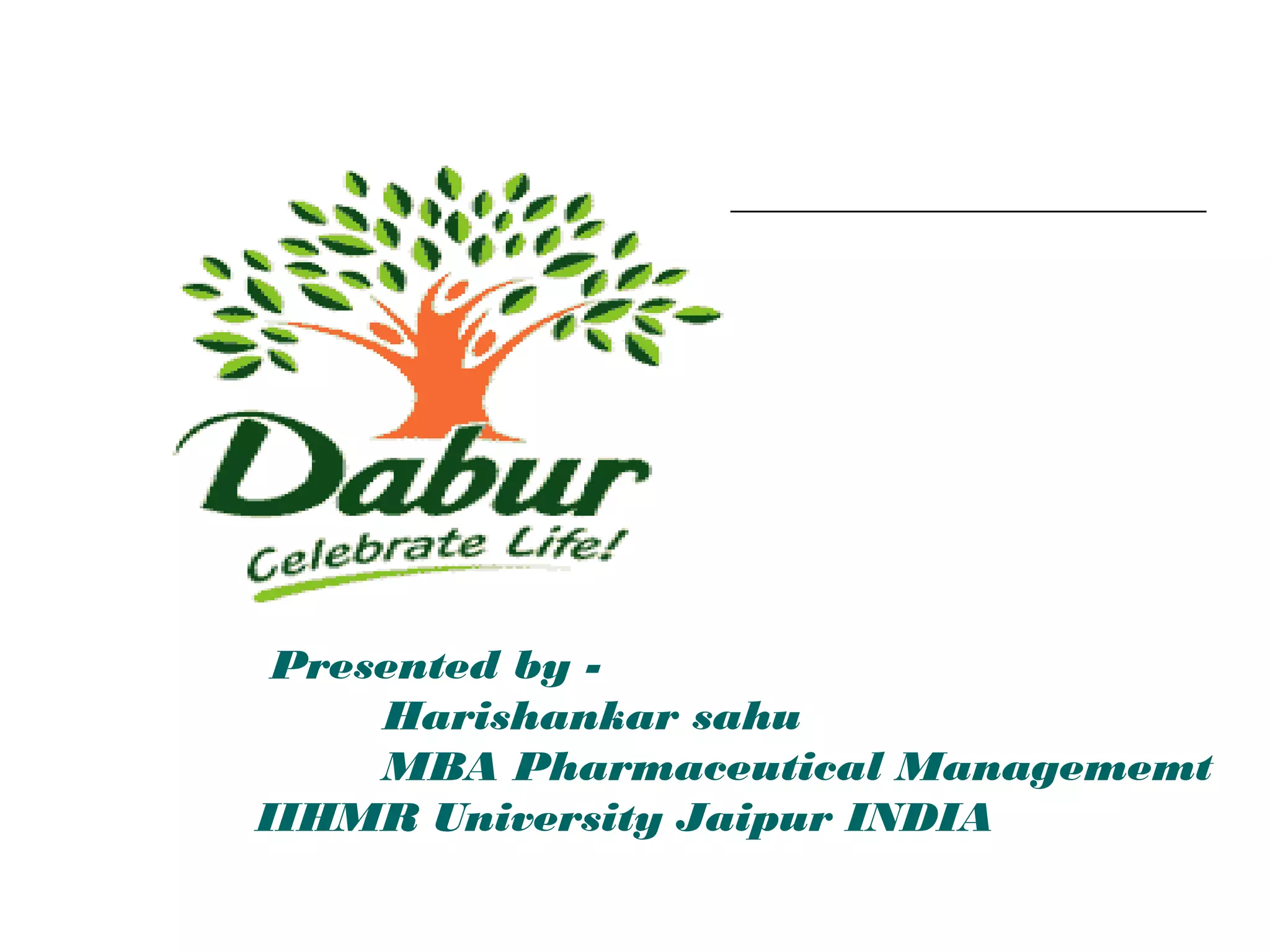 Dabur company SWOT analysis | PPT