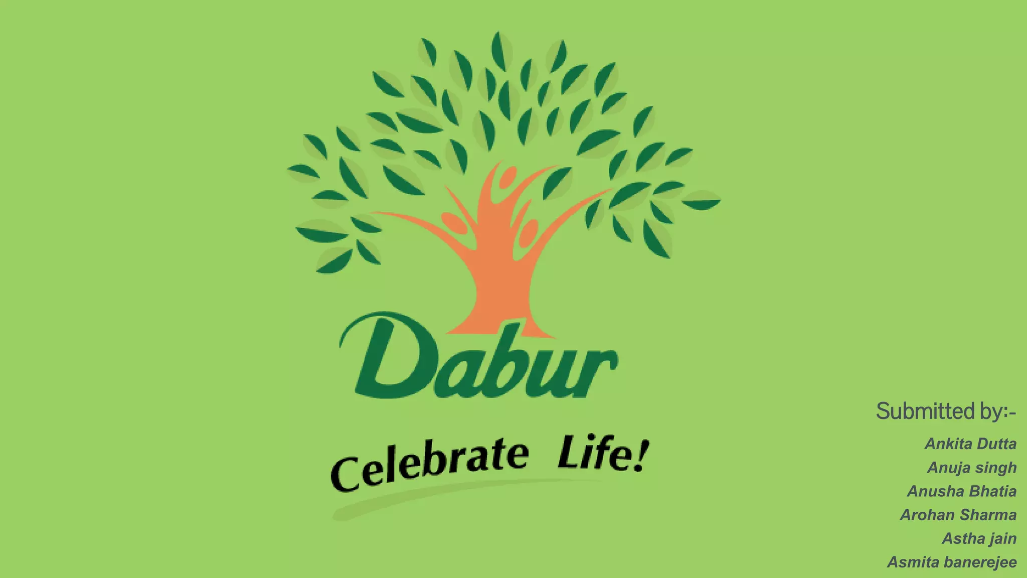 Presentation on Dabur Ind. | PPTX