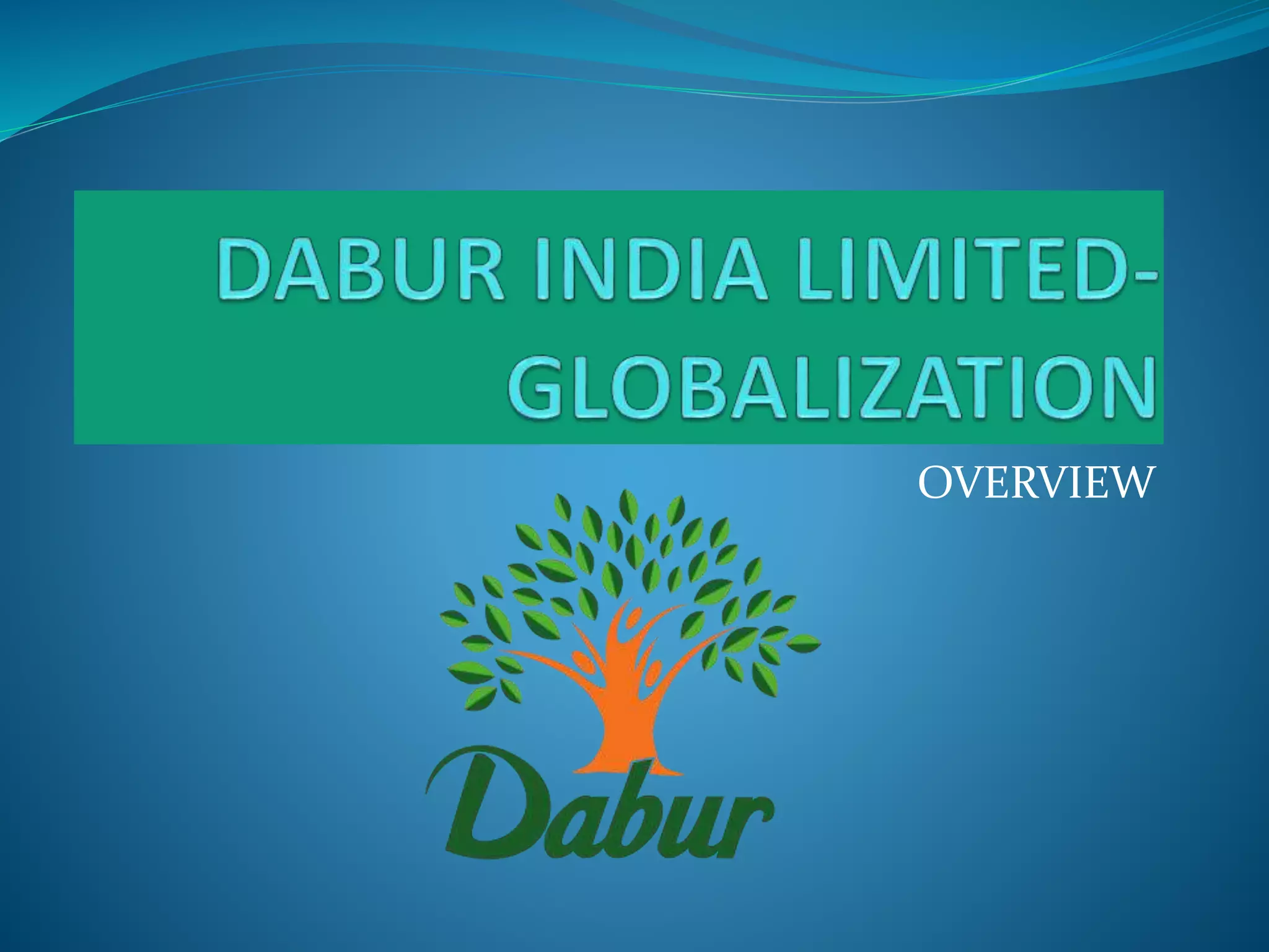 DABUR INDIA LIMITED- GLOBALIZATION.pptx