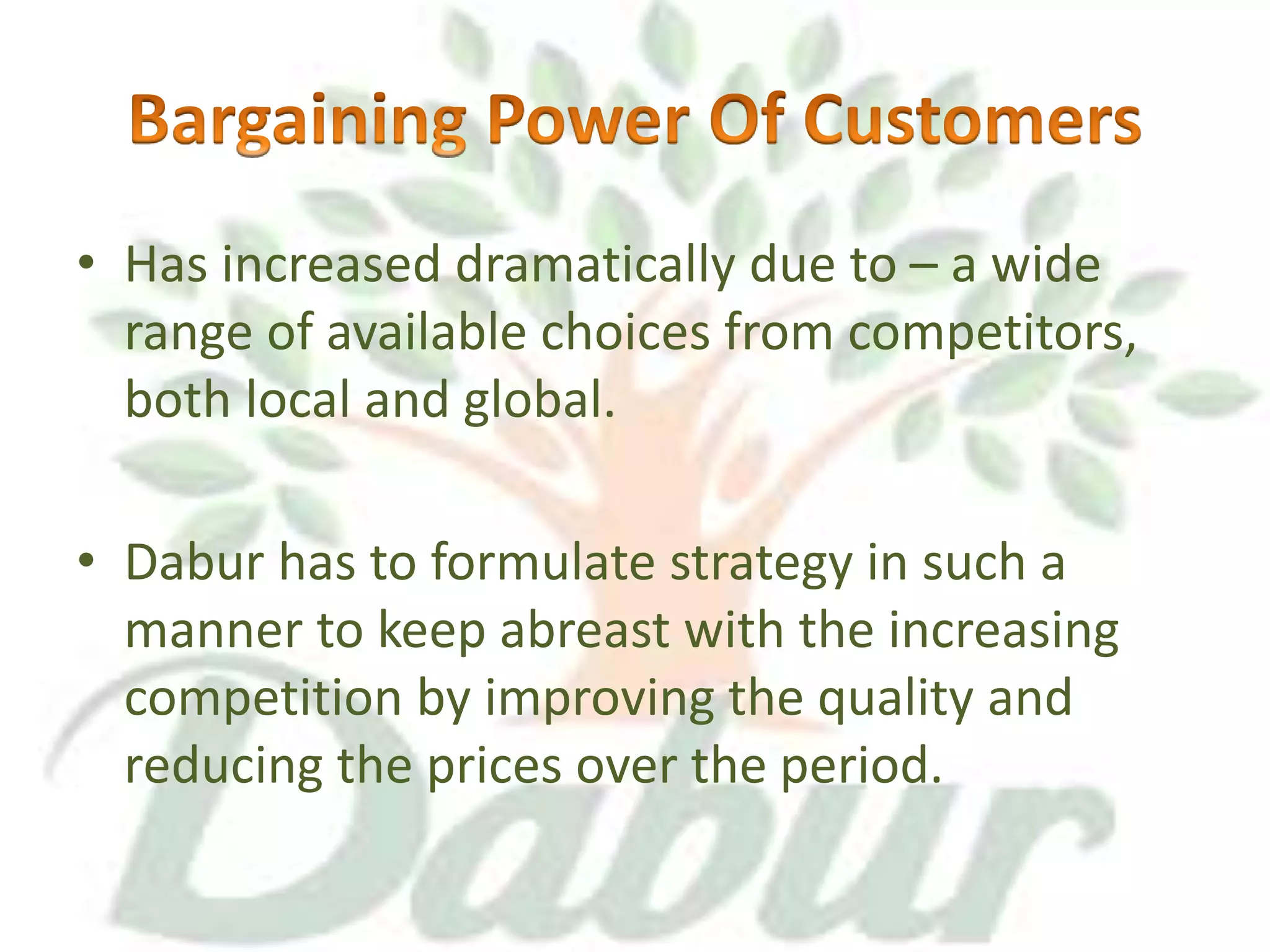 Dabur india ltd. Strategic Management | PPTX