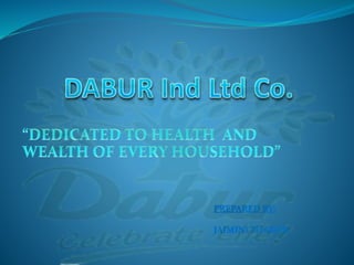 Dabur india ltd | PPTX