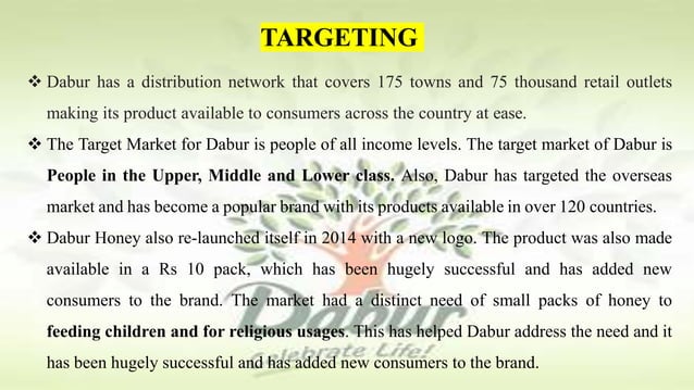 dabur presentation.pptx is the h top fmcg | PPT