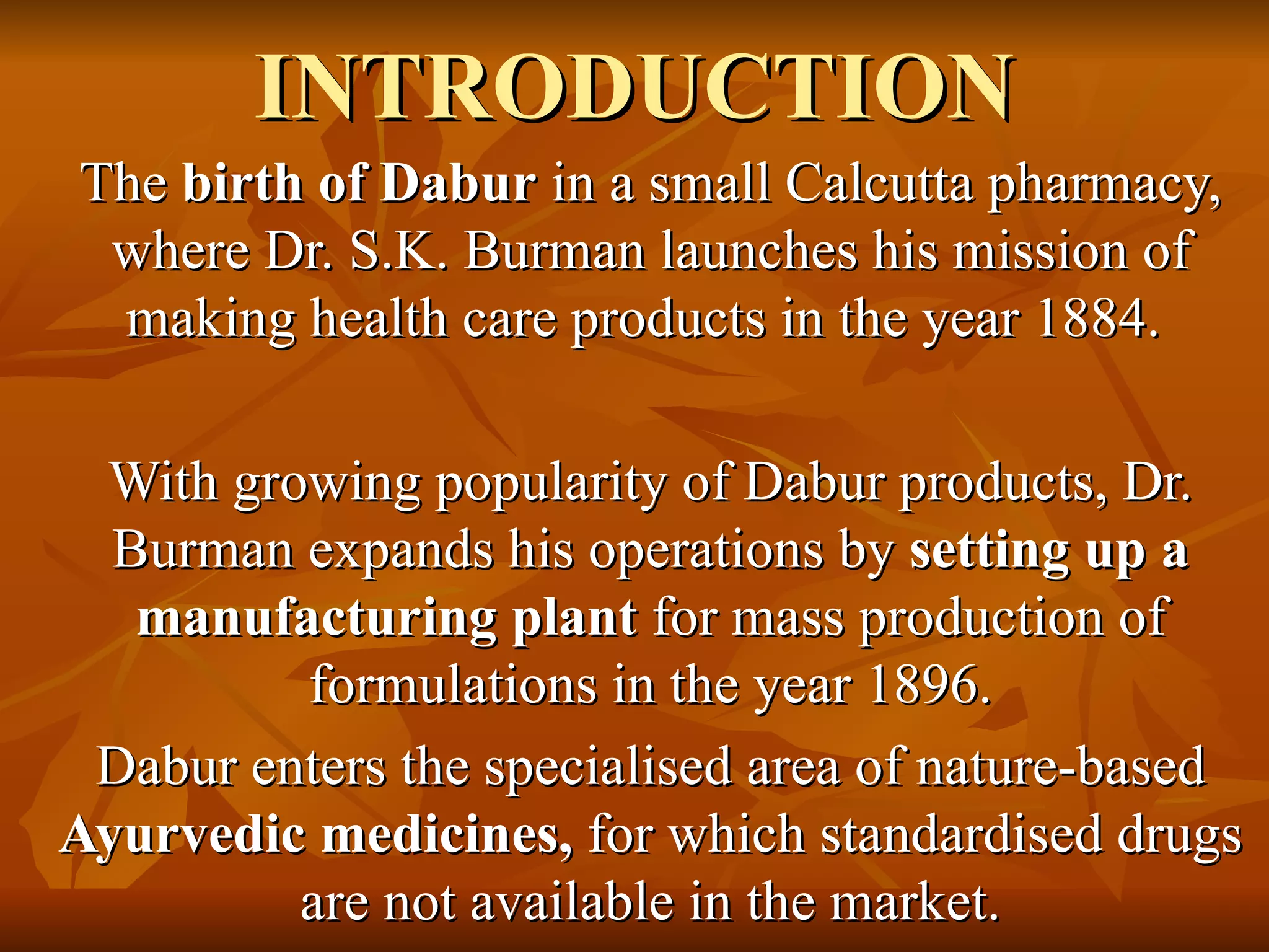 Dabur presentation gaurav 22 b | PPT
