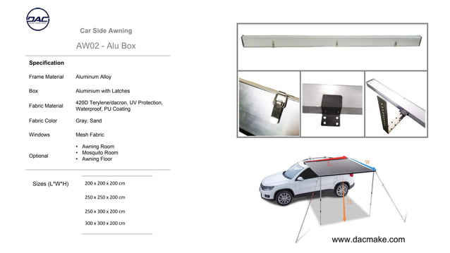 Dac Car Side Awning Tent | PDF
