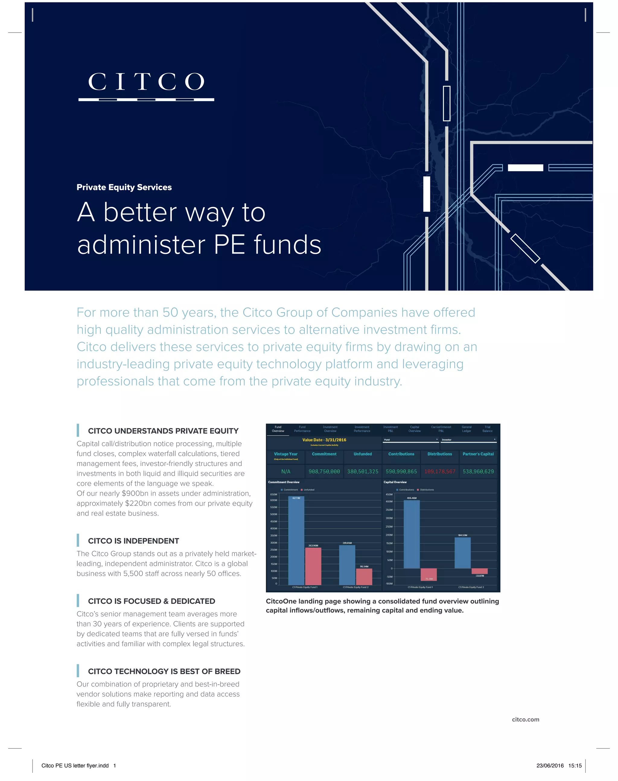 Citco PE US letter flyer v5 for print | PDF