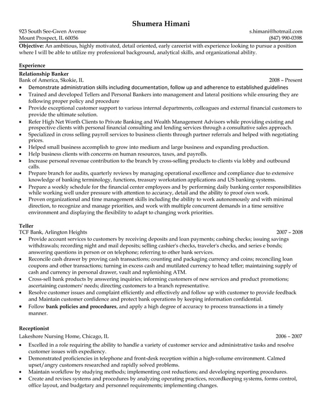 Shumera Himani Resume | PDF