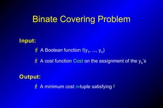 On Solving Covering Problems | PPT