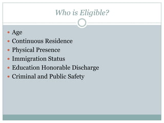 Daca | PPTX
